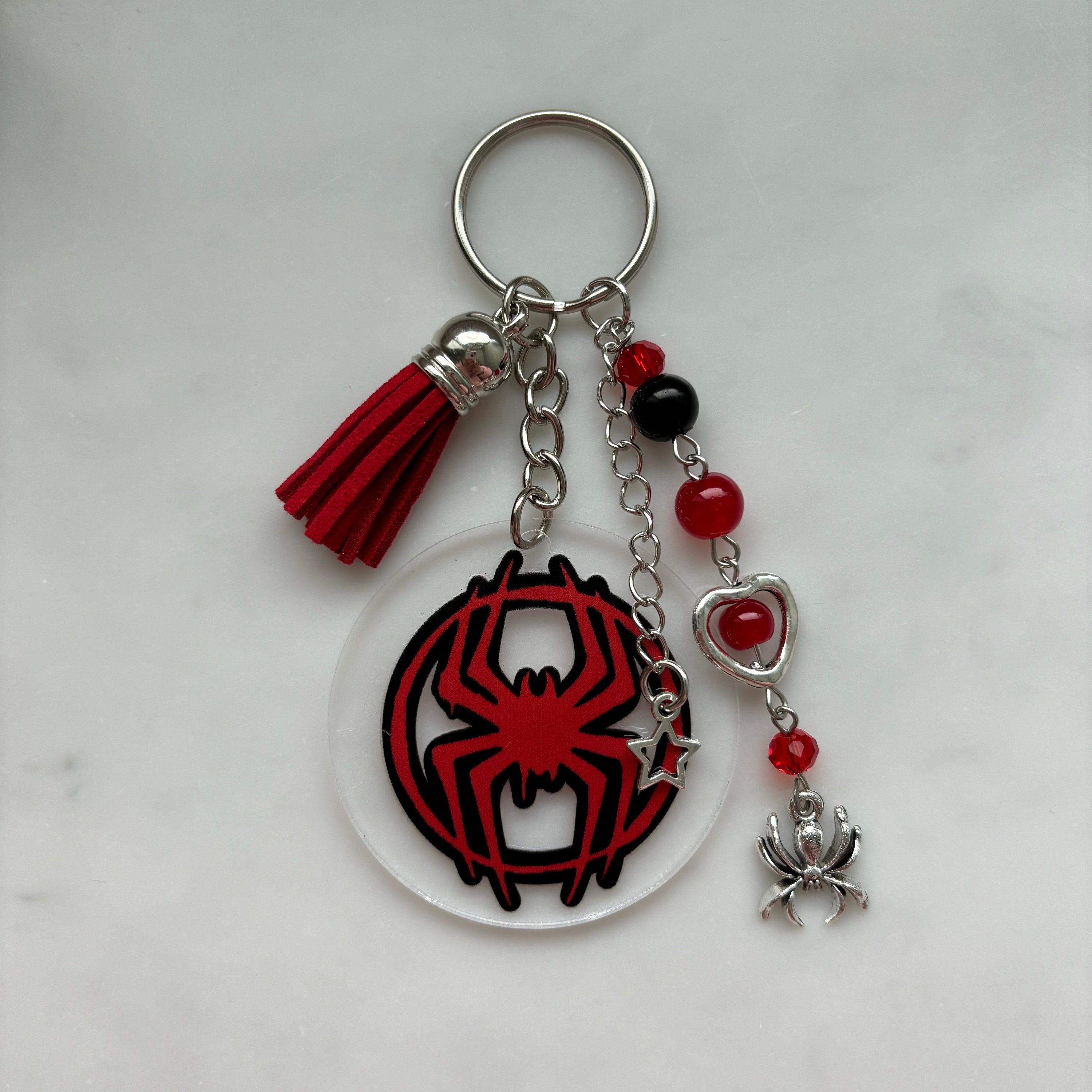 Miles Morales and Gwen Stacy Matching Keychain - Etsy Canada