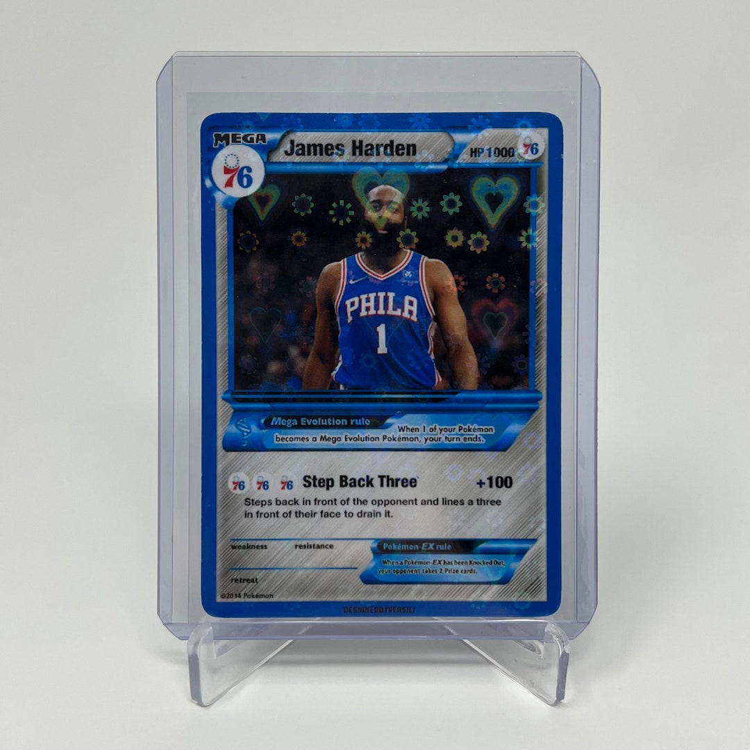 James Harden Pokémon Card - Etsy