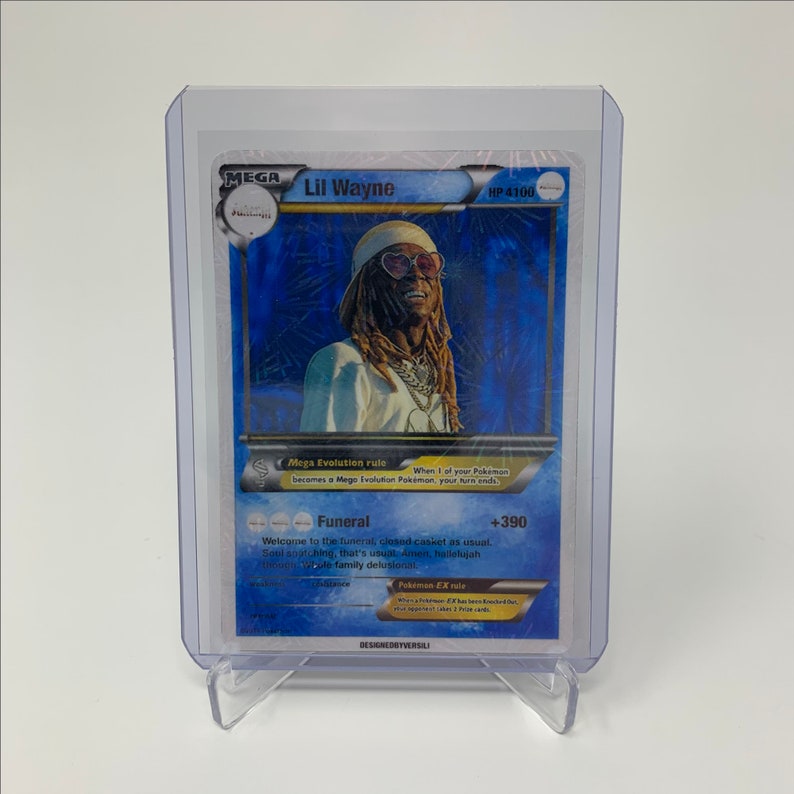Lil Wayne Pokémon Card - Etsy
