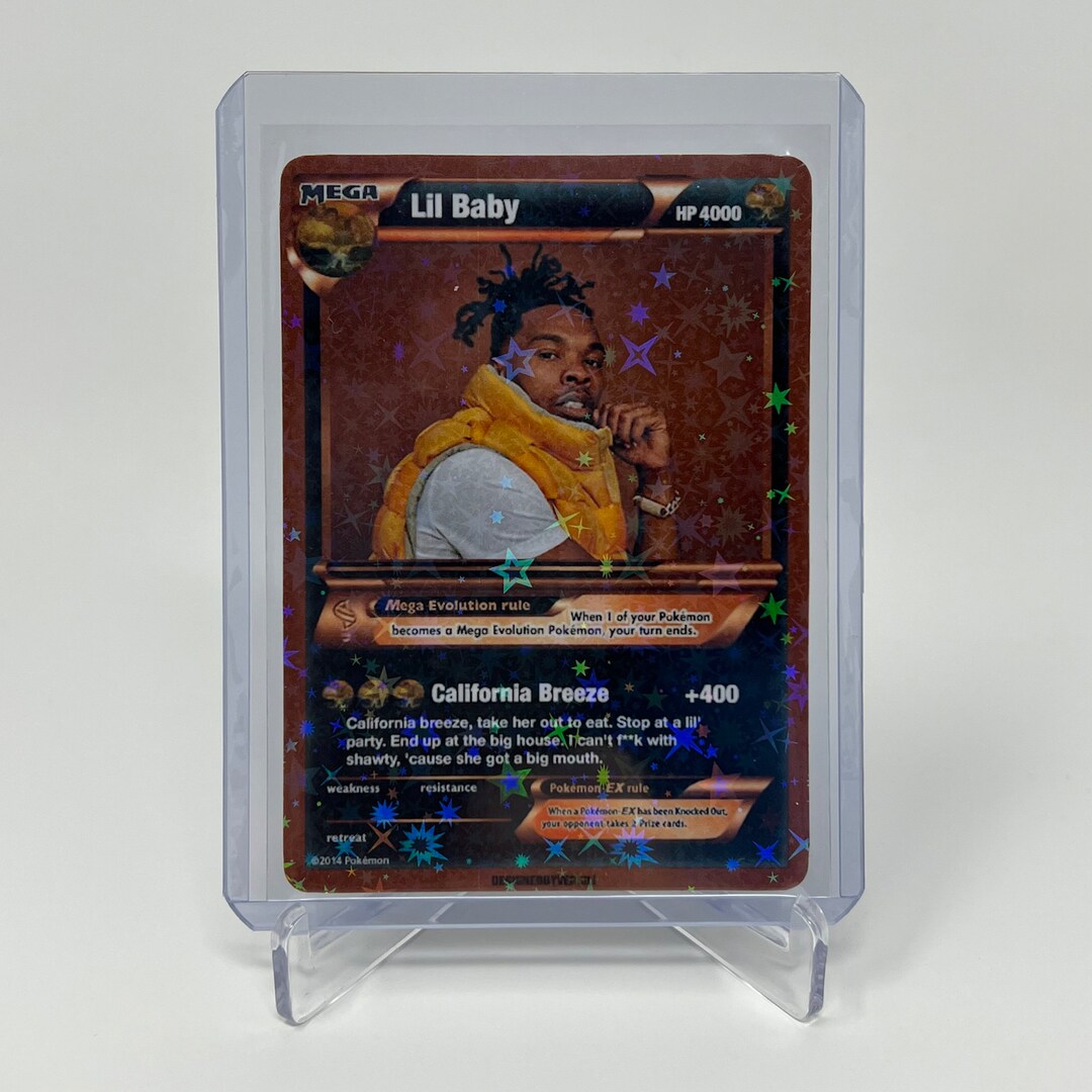 Lil Baby Pokémon Card - Etsy