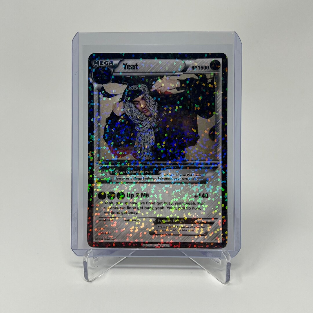 Yeat Pokémon Card - Etsy