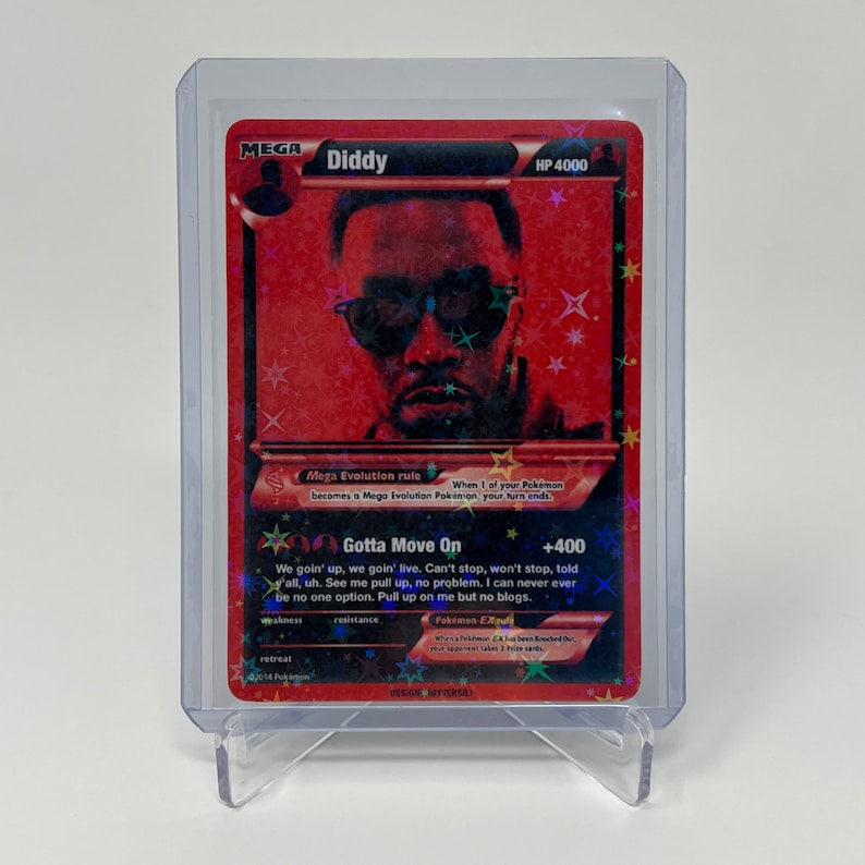 Diddy Pokémon Card - Etsy