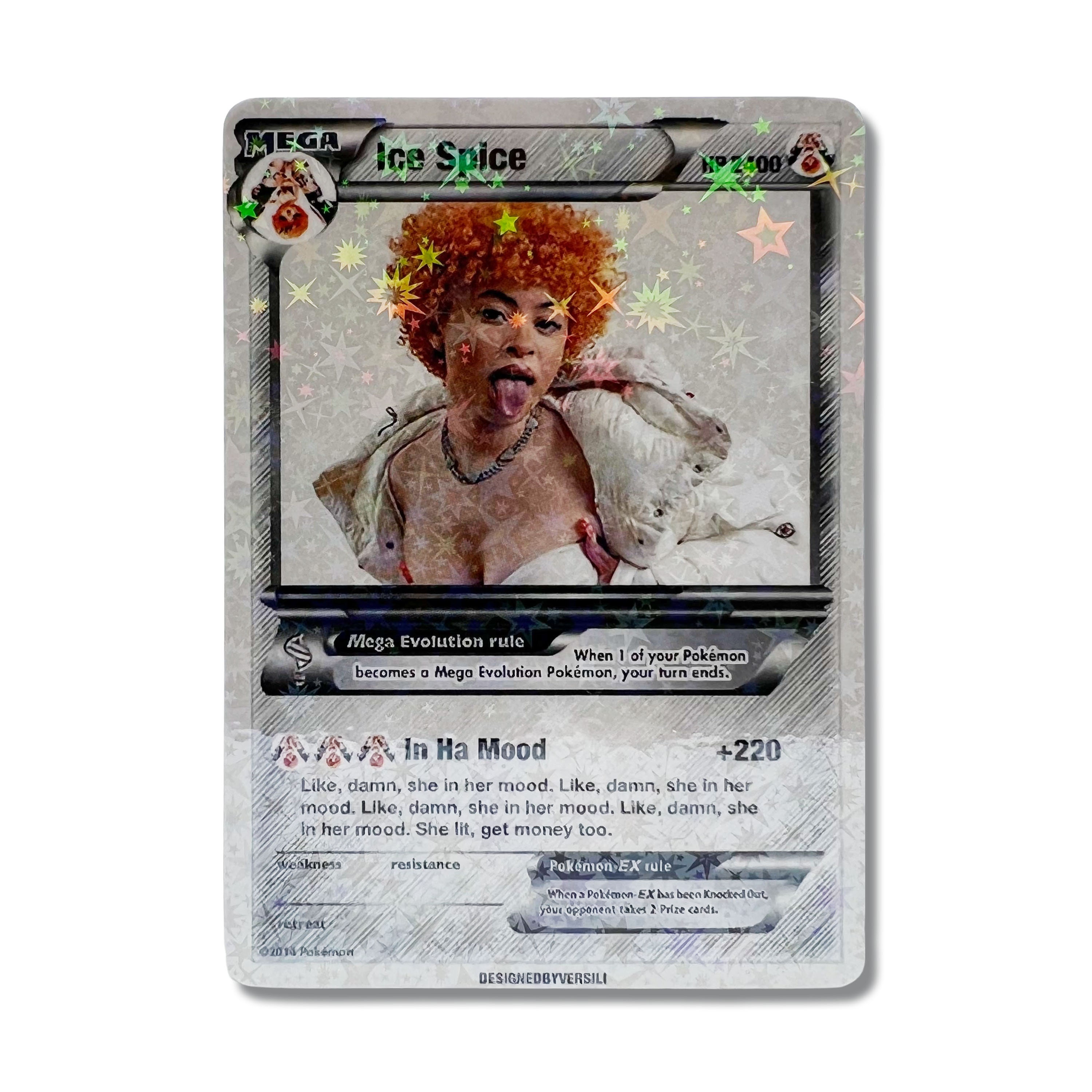 Ice Spice Pokémon Card - Etsy UK