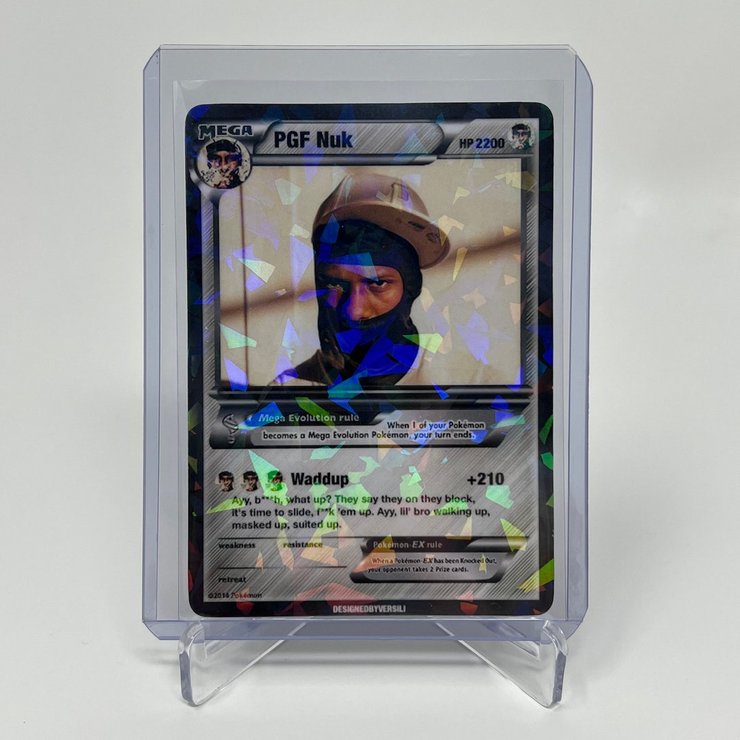 PGF Nuk Pokémon Card - Etsy