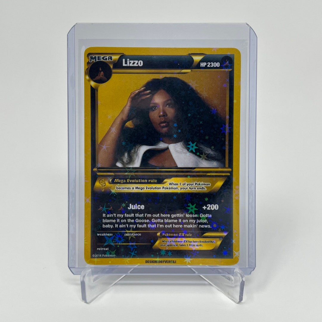 Lizzo Pokémon Card - Etsy