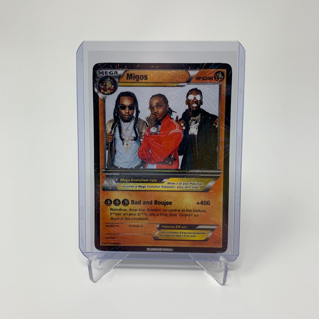 Migos Pokémon Card - Etsy