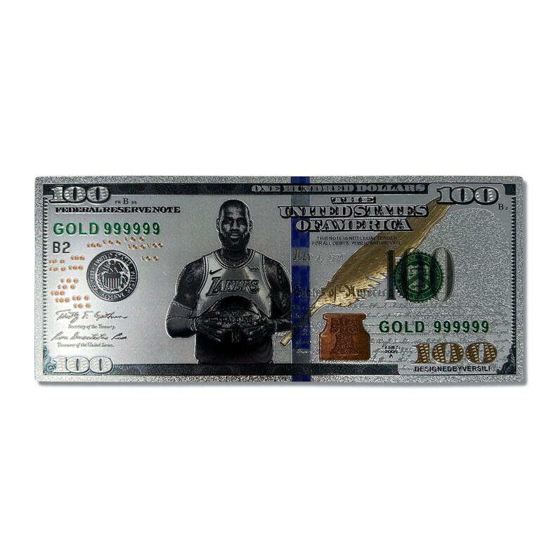 Lebron James Money Dollar Bill - Etsy Lebron James Money Dollar Bill - Etsy