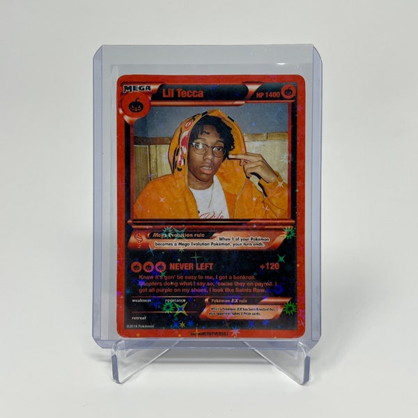 Lil Tecca Card - Etsy