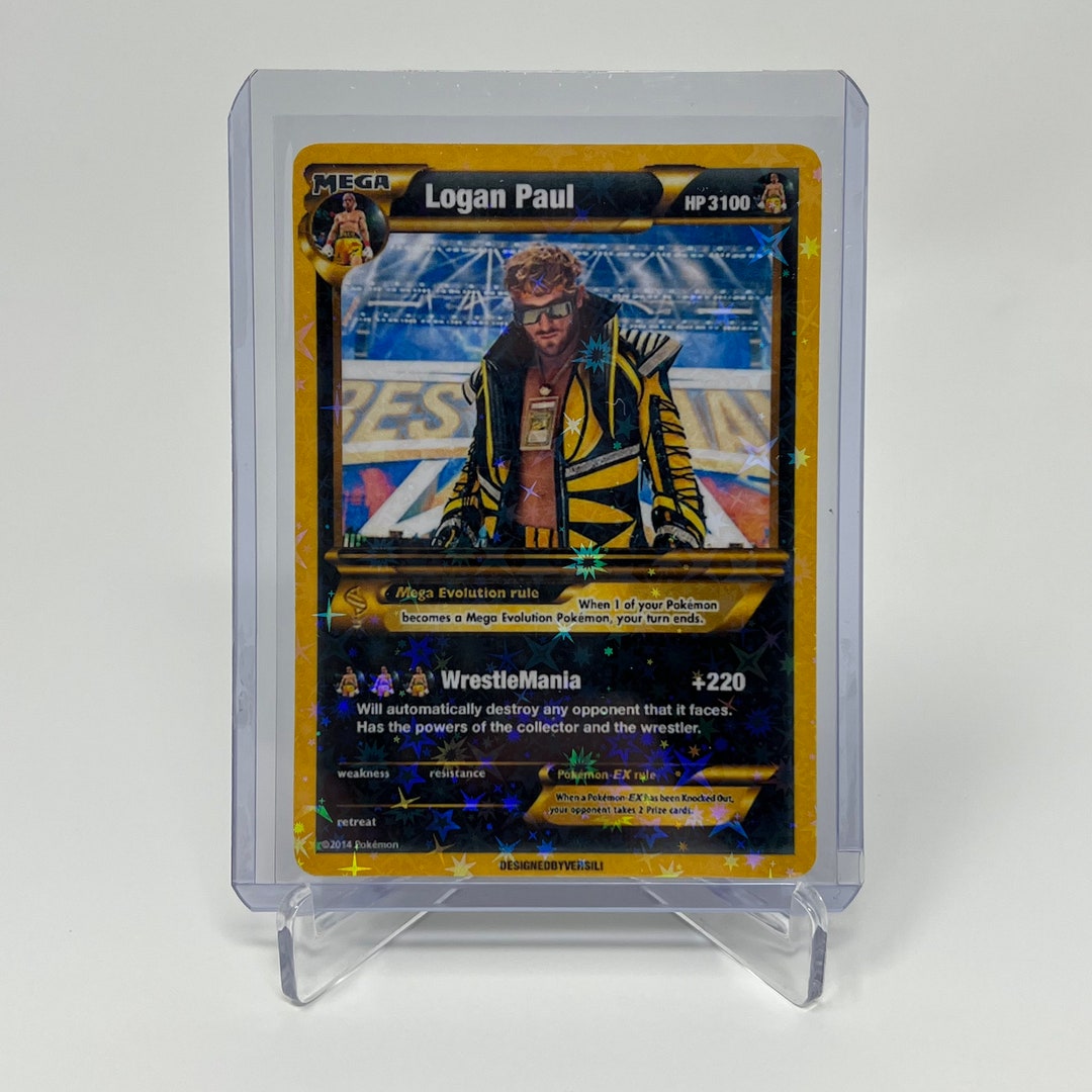 Logan Paul Pokémon Card - Etsy