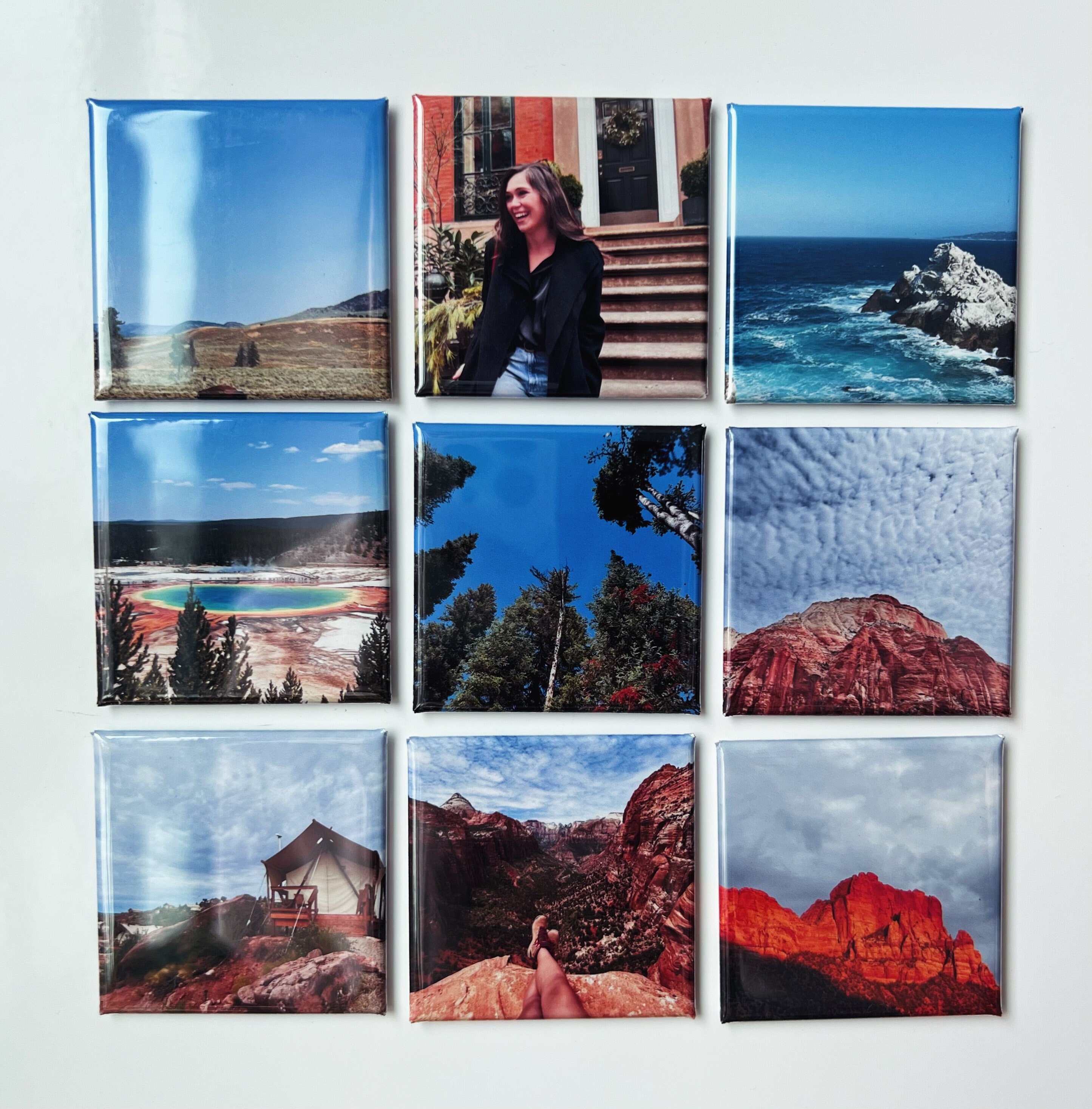 Custom 2"x2" Square Photo Magnets - Etsy