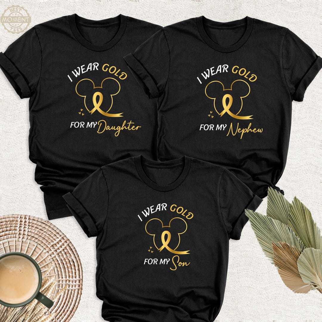 Childhood Cancer Shirts Disney Cancer Shirt Make a Wish Shirts, Cancer ...