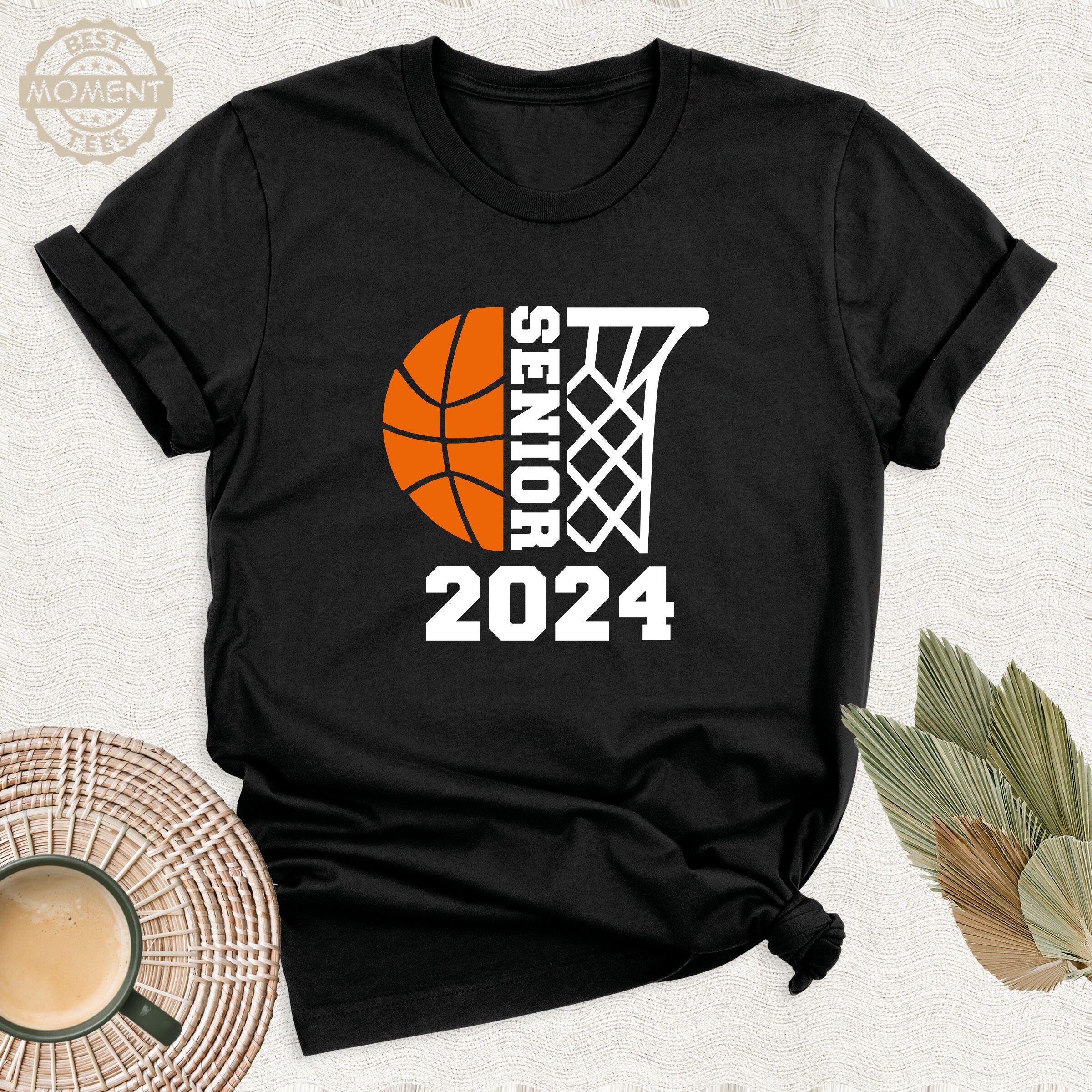 Basketball Senior 2024 Shirt, School Team Basketball Tshirt, Basketball ...