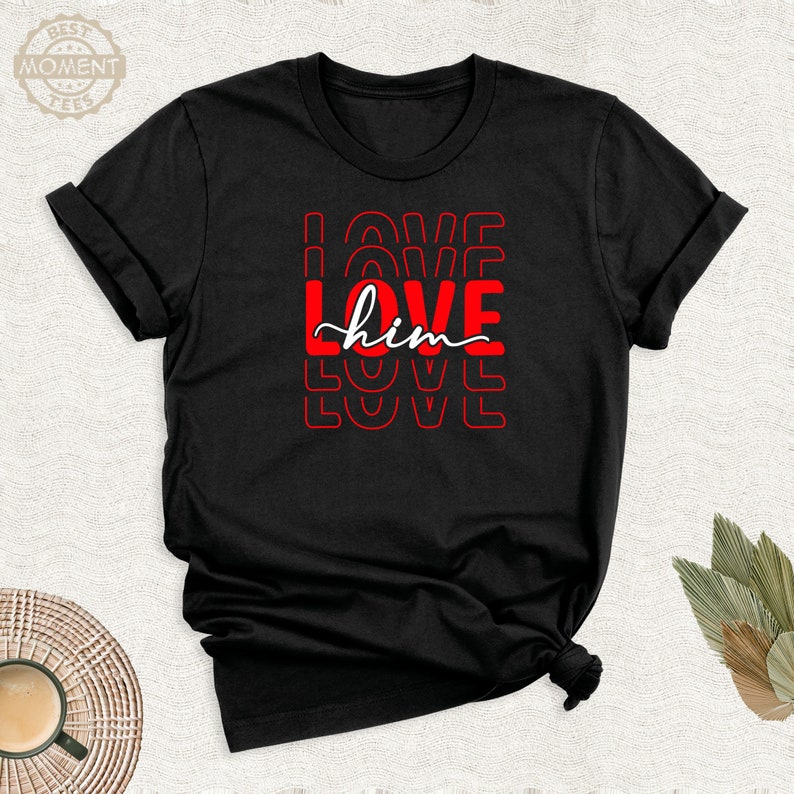 Valentines Day Matching Couple Shirt, Wedding Anniversary Love Cute ...
