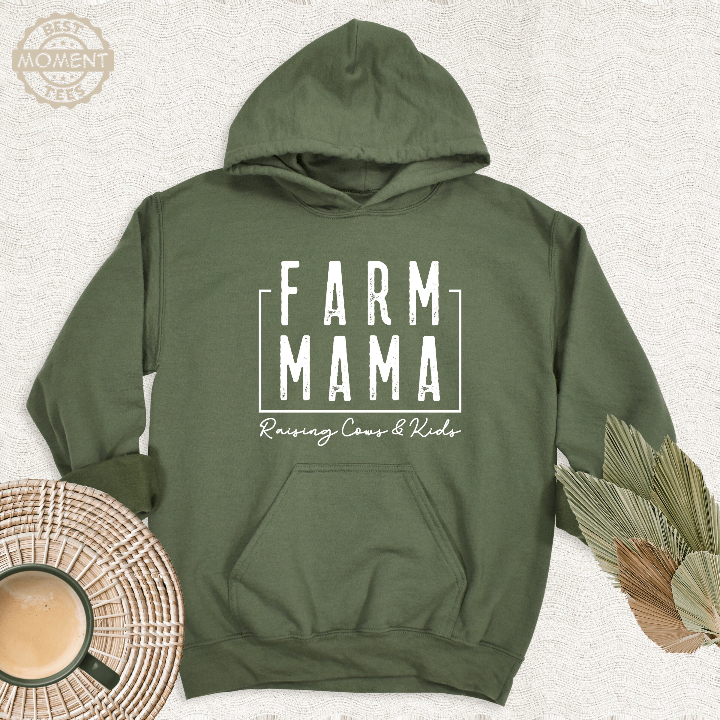 Farm Mama Sweatshirt, Raising Cows and Kids Sweater, Mothers Day Gift ...