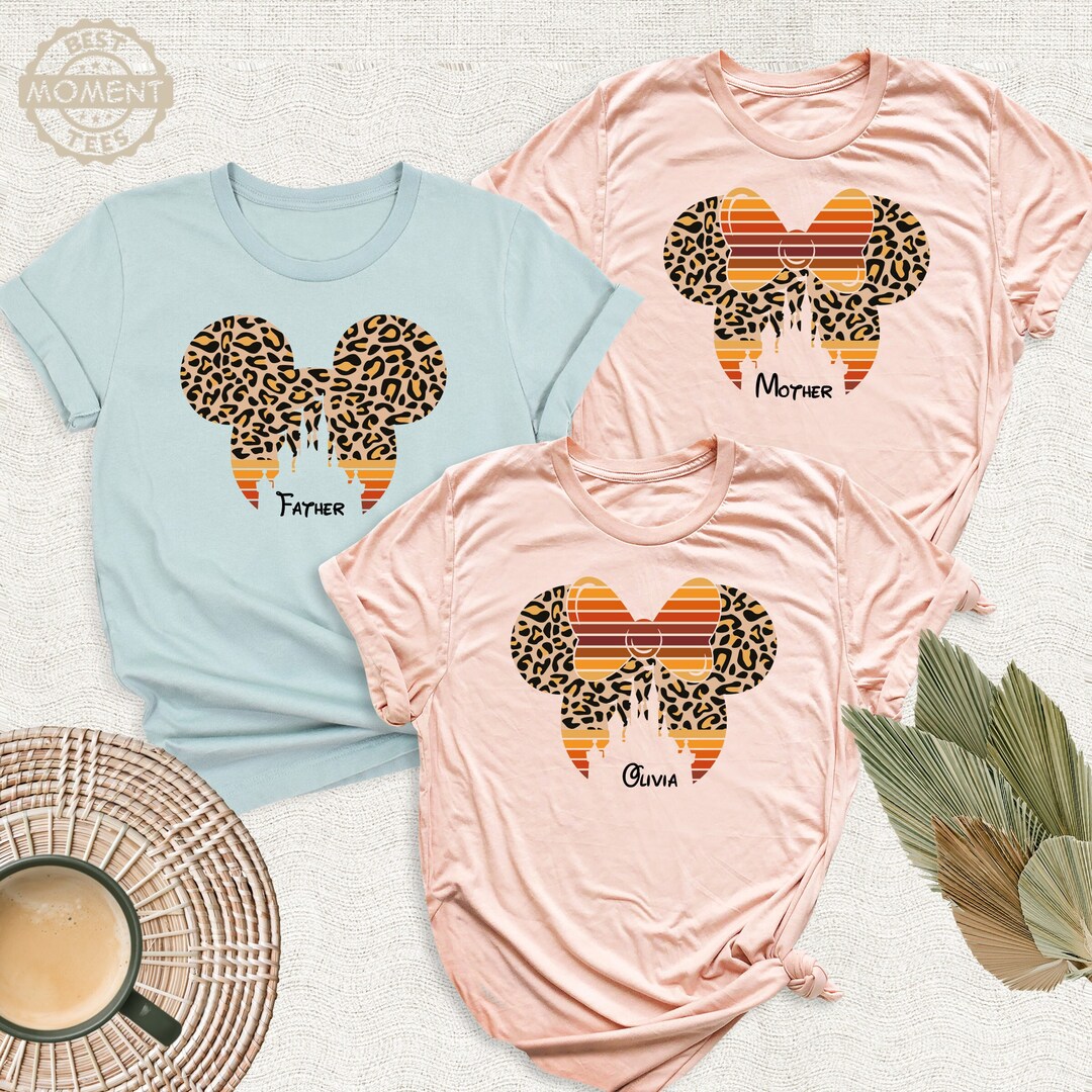 Disney Leopard Shirt, Disney Custom Tshirt, Disney Castle Outfit ...