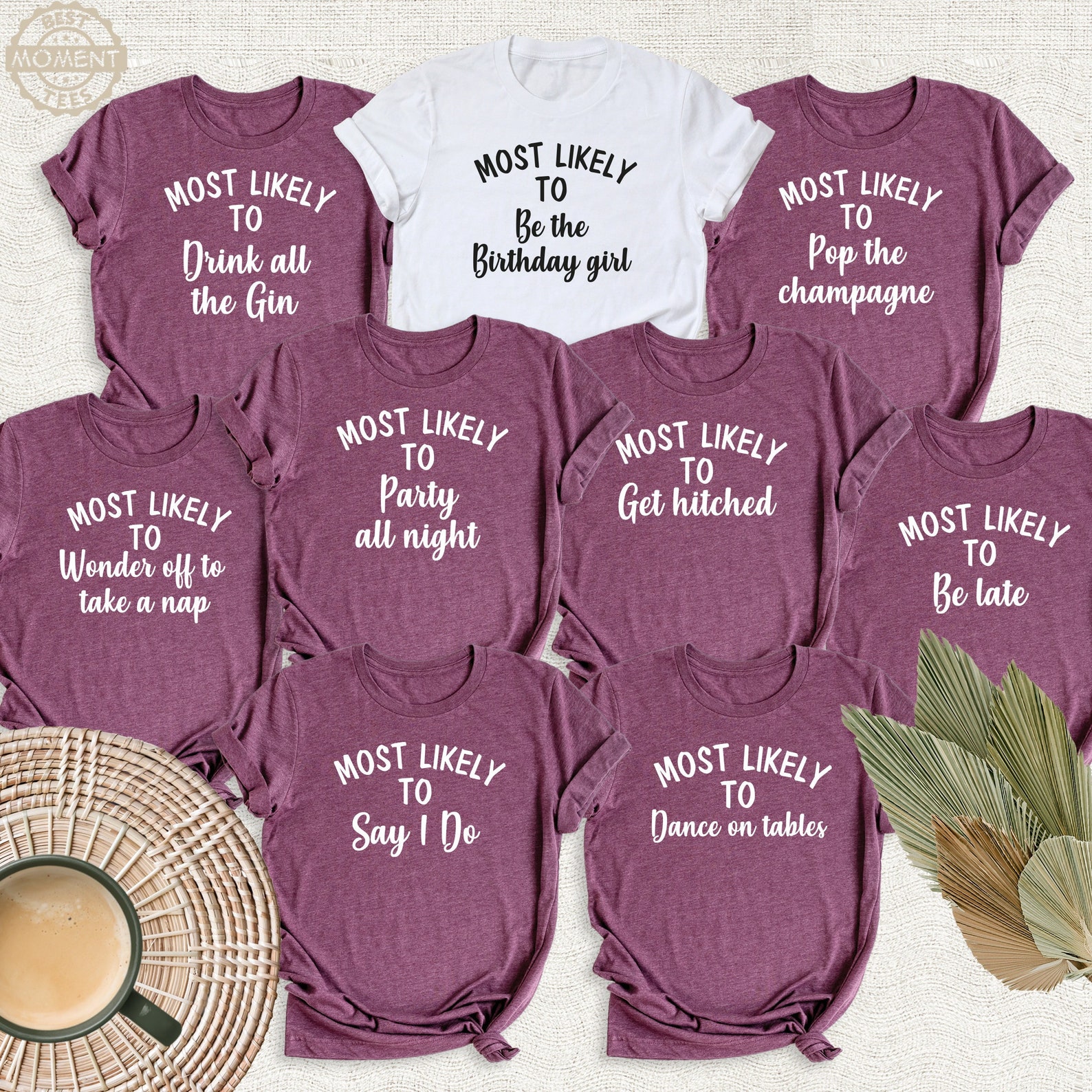 Most Likely to Group Matching Shirts, Birthday Girl Tshirt ...