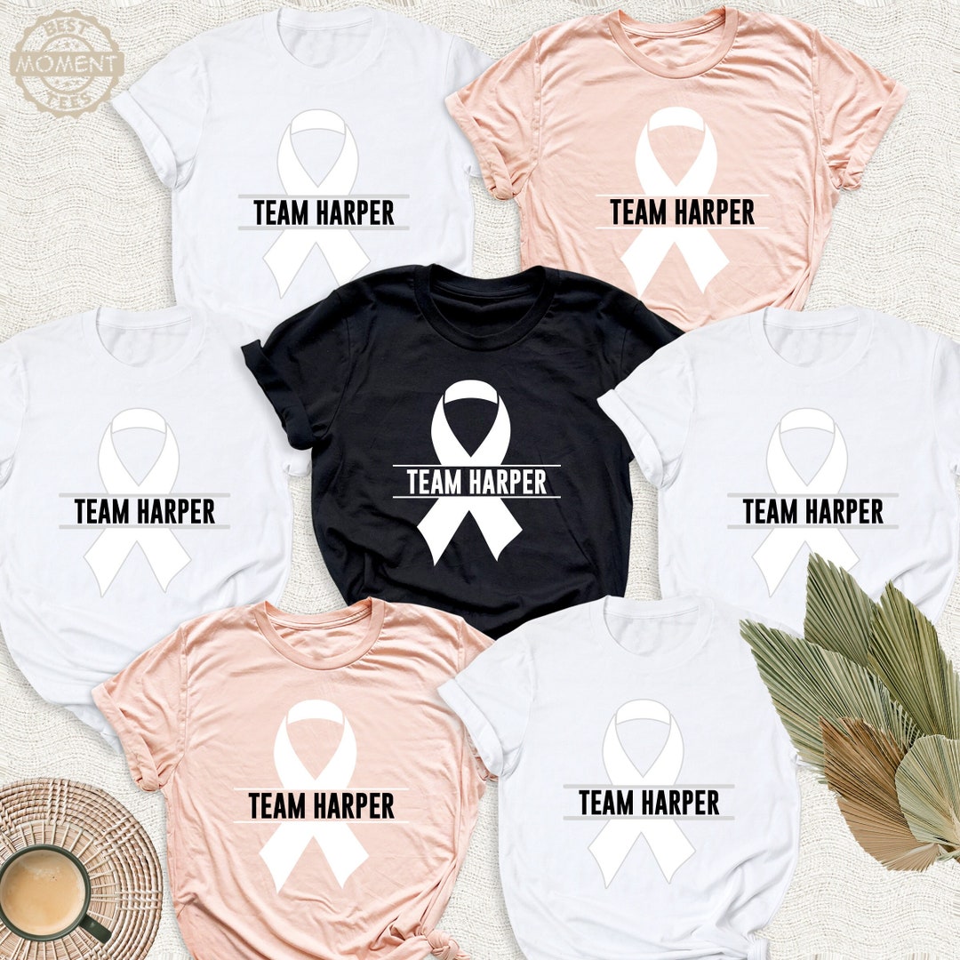 Custom Lung Cancer Awareness T-shirt, Personalized Lung Cancer Shirt ...