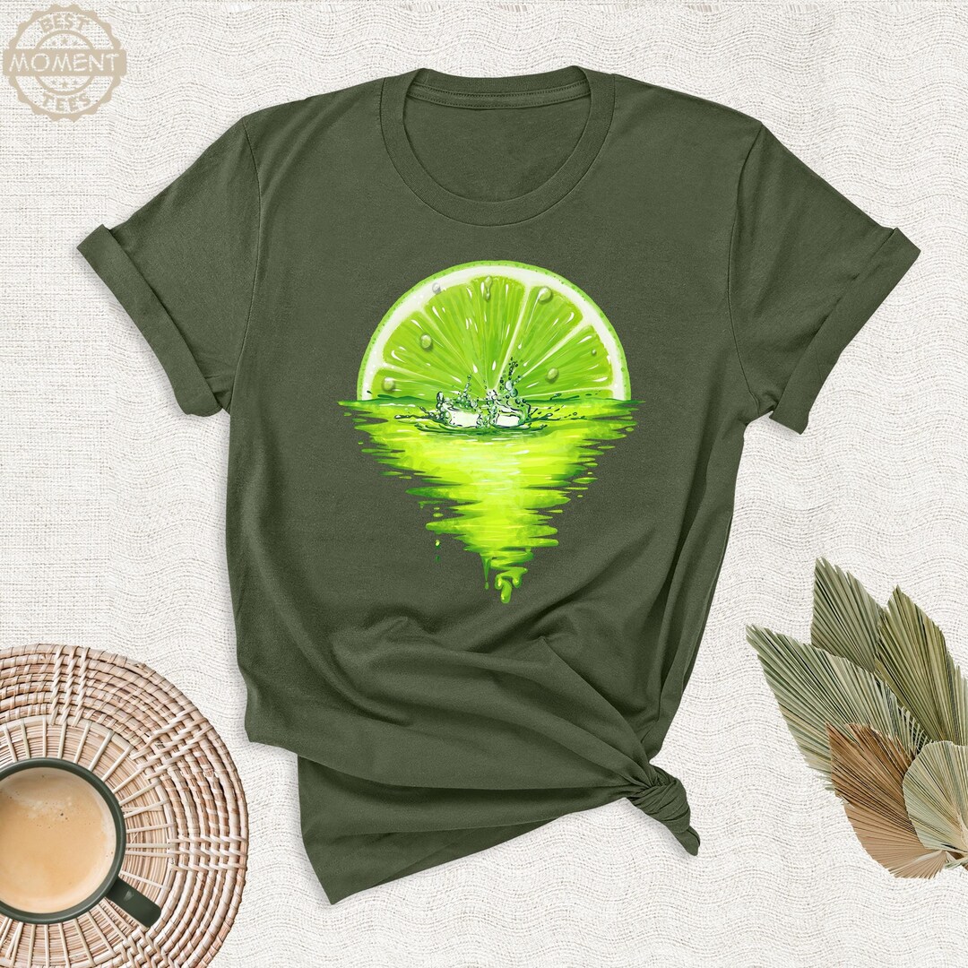 Lime Shirt, Fruit Lover Tshirt, Tequila Lime Shirt, Lime Sunshine Tee ...