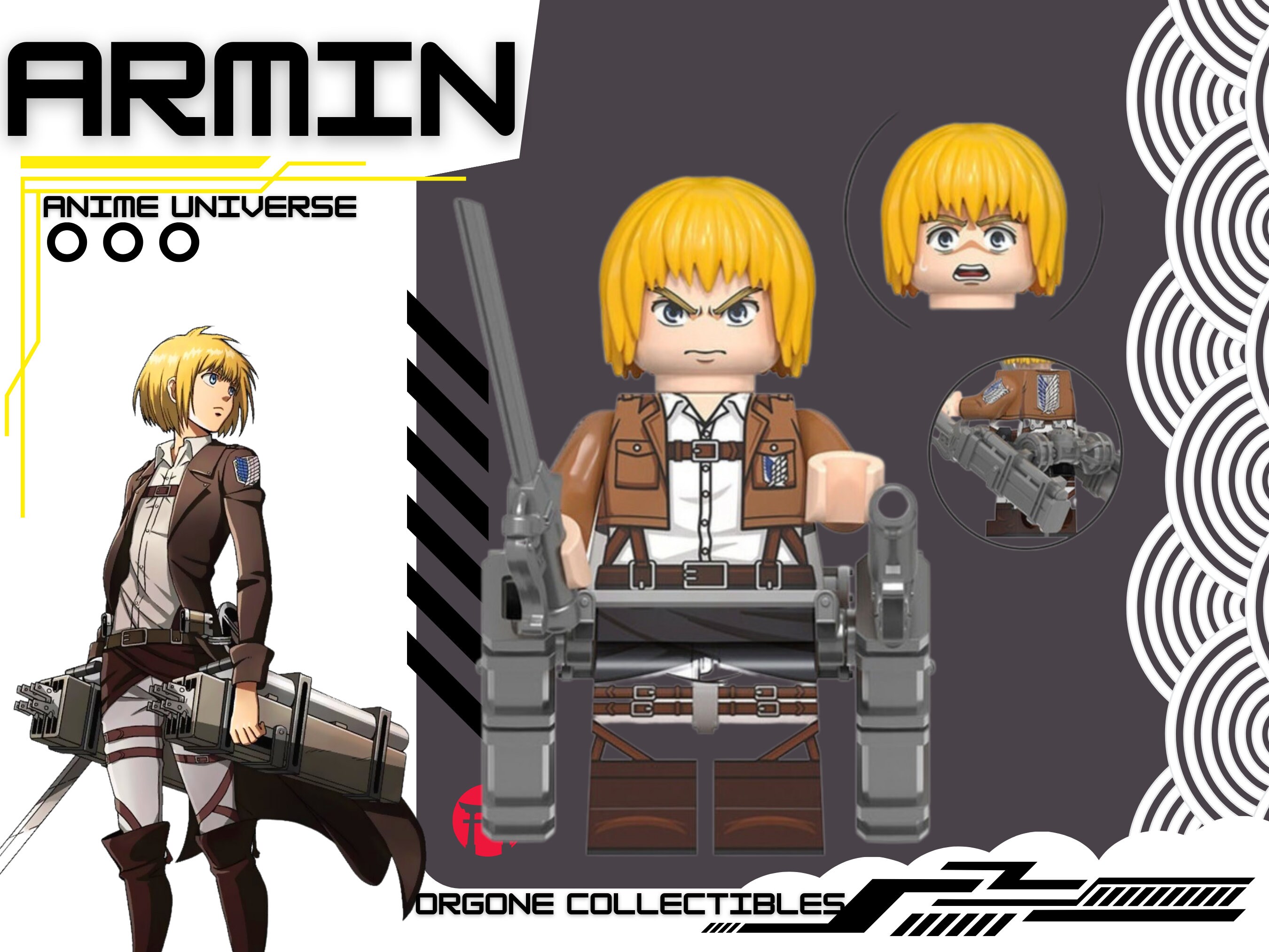 Armin Arlert Character Design