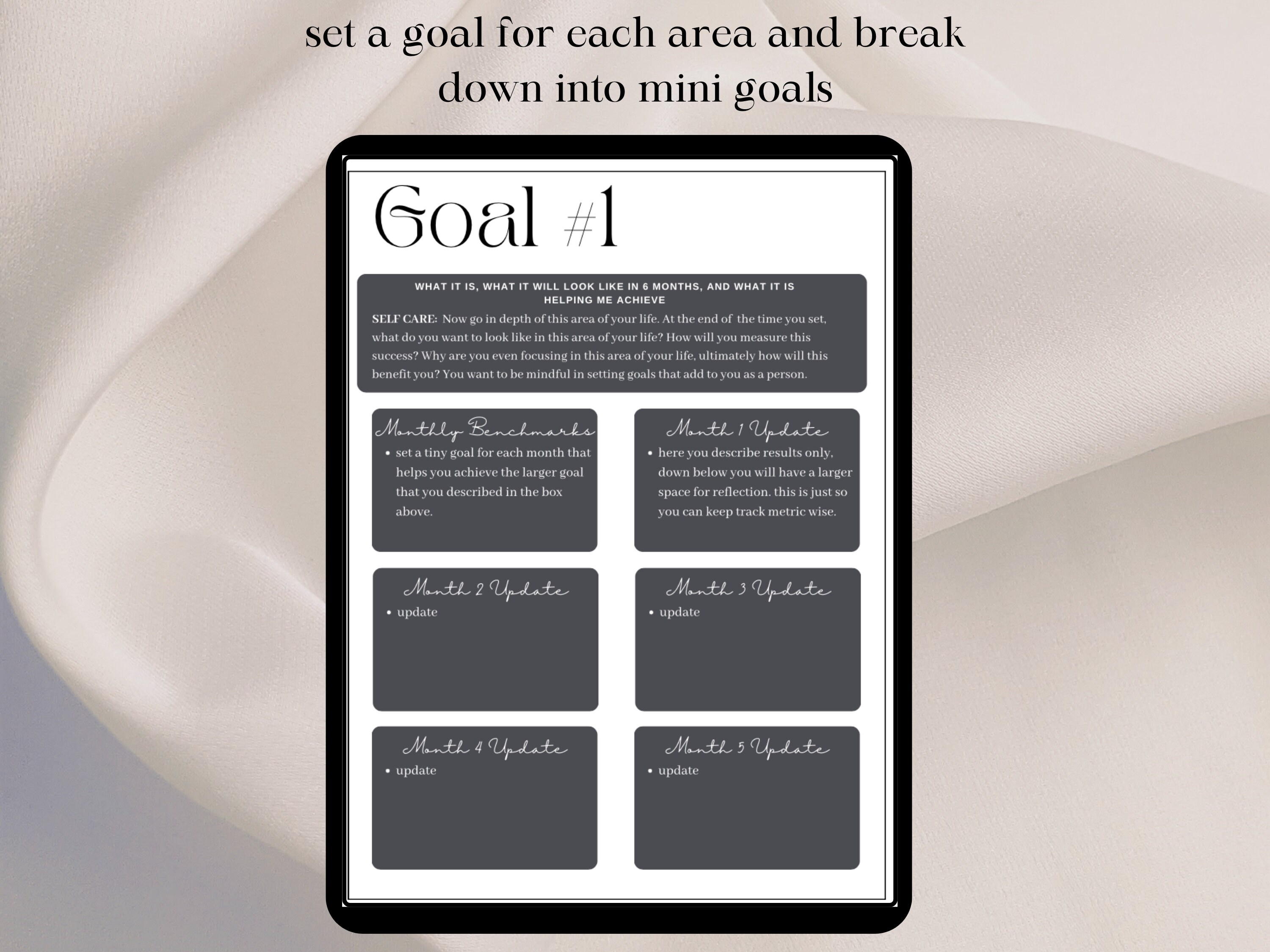 Minimalistic, Digital Planner, 2024 Planner, Planner Template, 6 Month ...