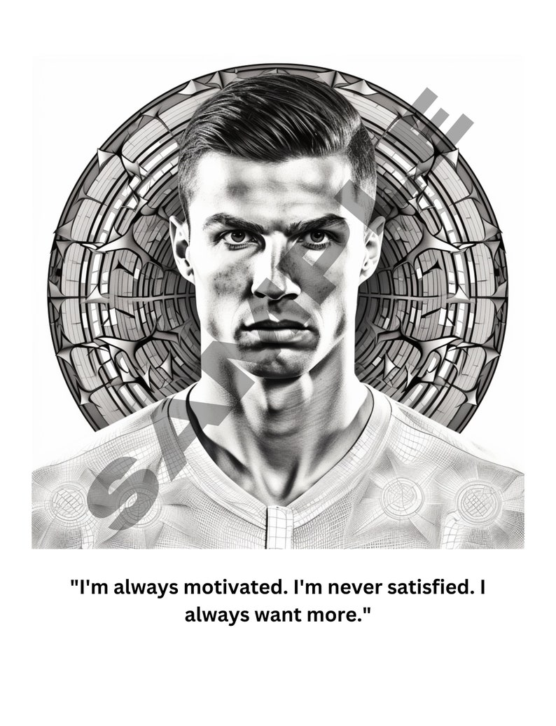 CRISTIANO RONALDO: Collection of 60 Cristiano Ronaldo - Etsy