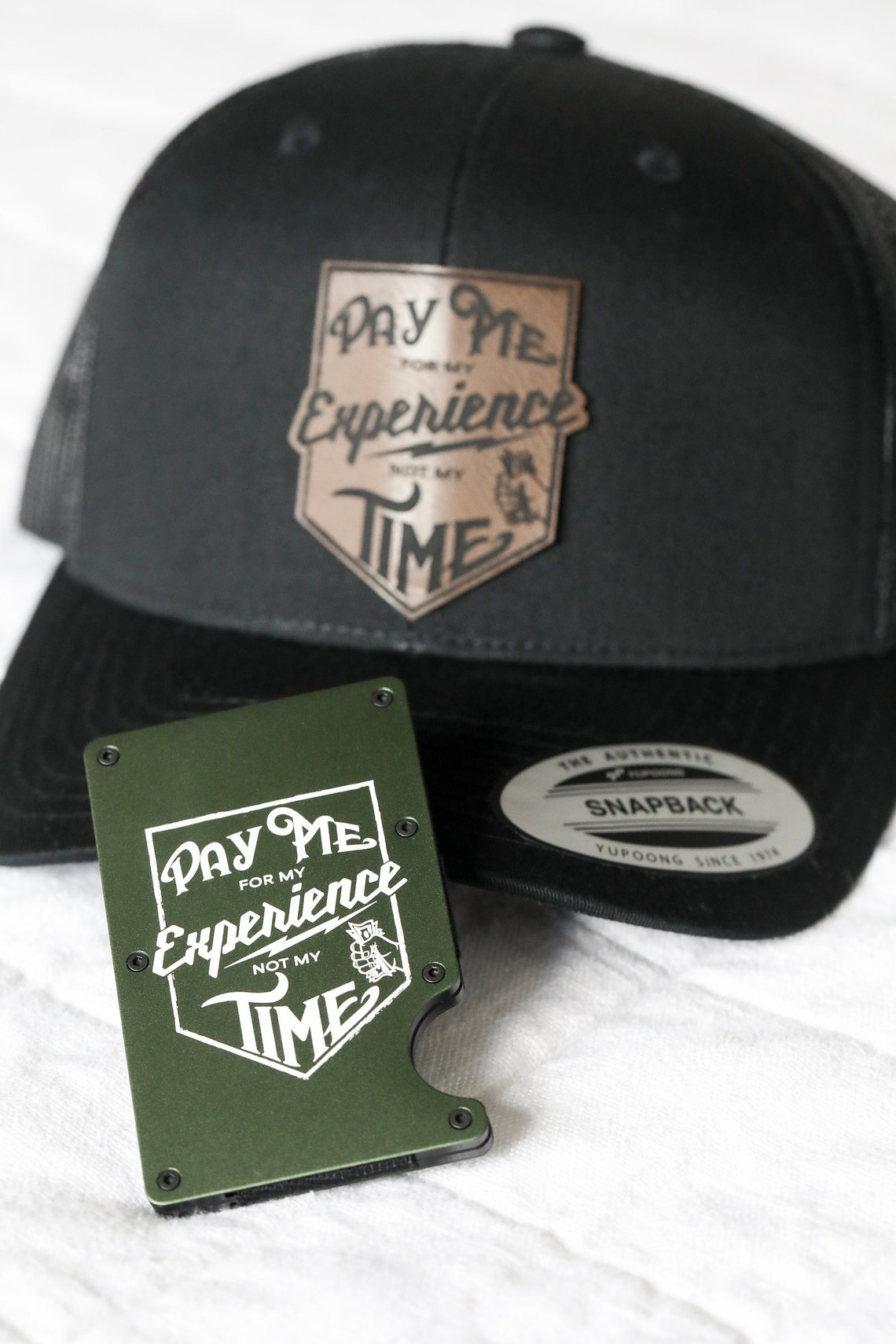 Custom Metal Wallet | Blue Collar Worker | Blue Collar Gift | Engraved ...