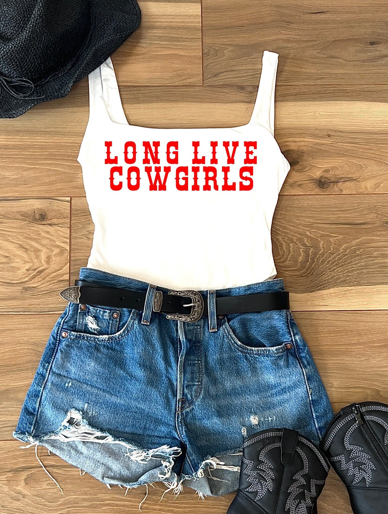 Long Live Cowgirls Western Tank Top Bodysuit Country Music Tank Top ...
