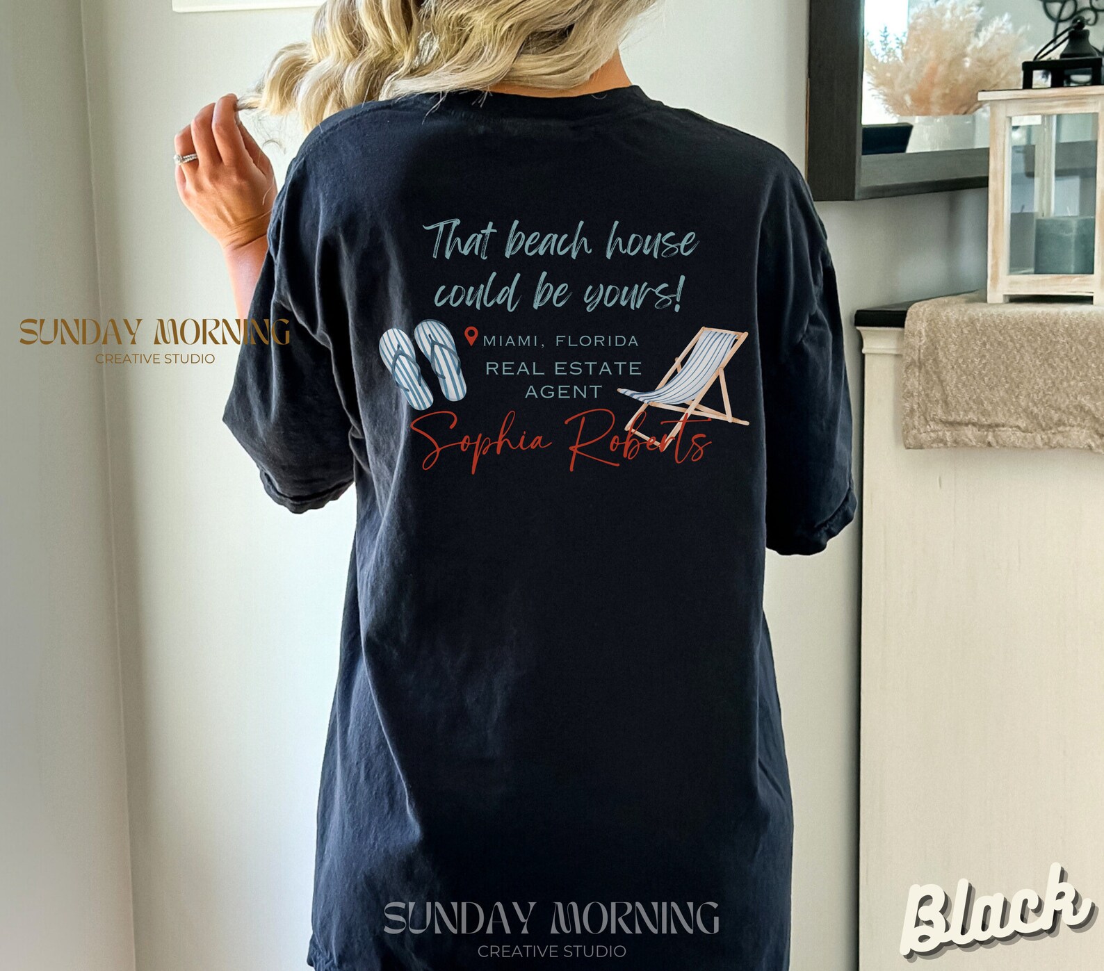 Personalize Real Estate Agent Shirt Gift for Realtor Custom T-shirt ...