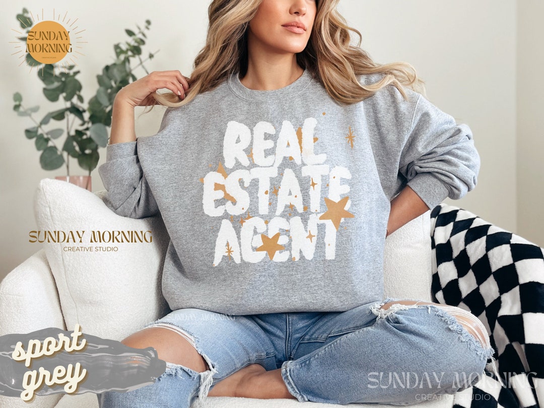 Cute Real Estate Agent Sweatshirt for Women, Realtor Sweater Closing ...