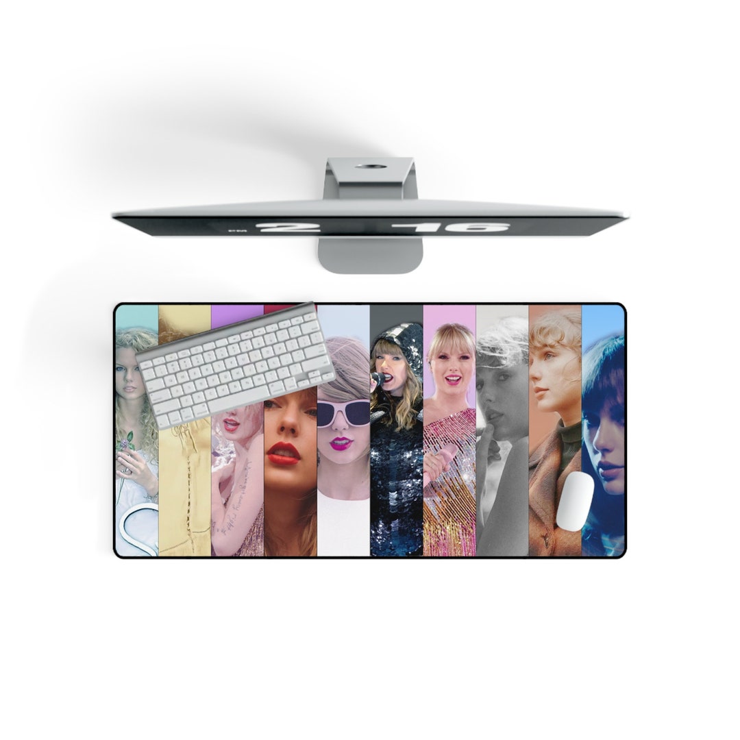 Taylor Swift "the Eras Tour" Large Gaming Desk Mat Extended Mousepad ...