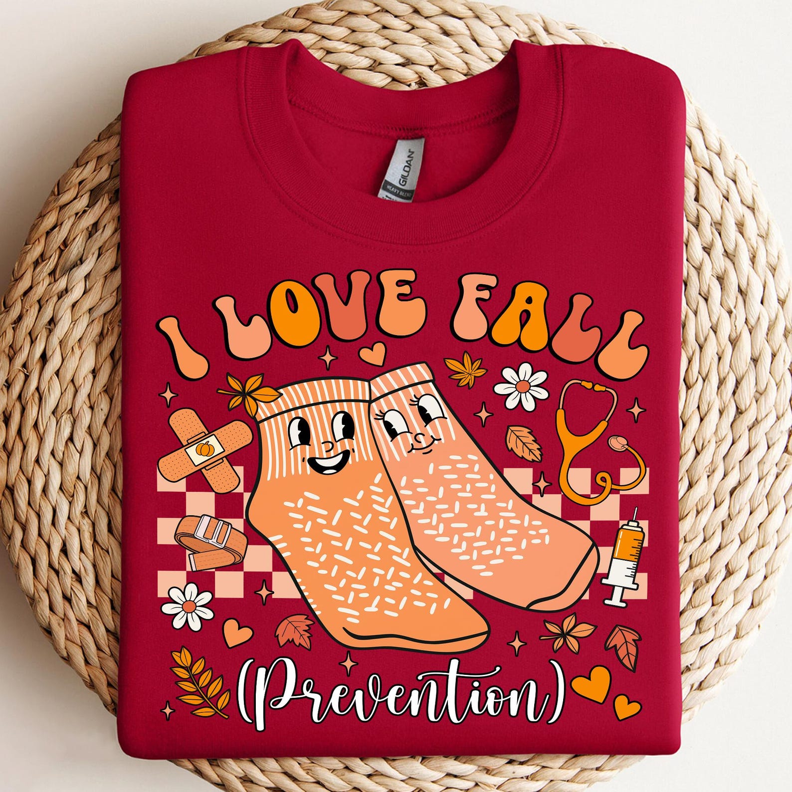 I Love Fall Prevention PNG, Fall Nurse Png, Thanksgiving Nurse ...