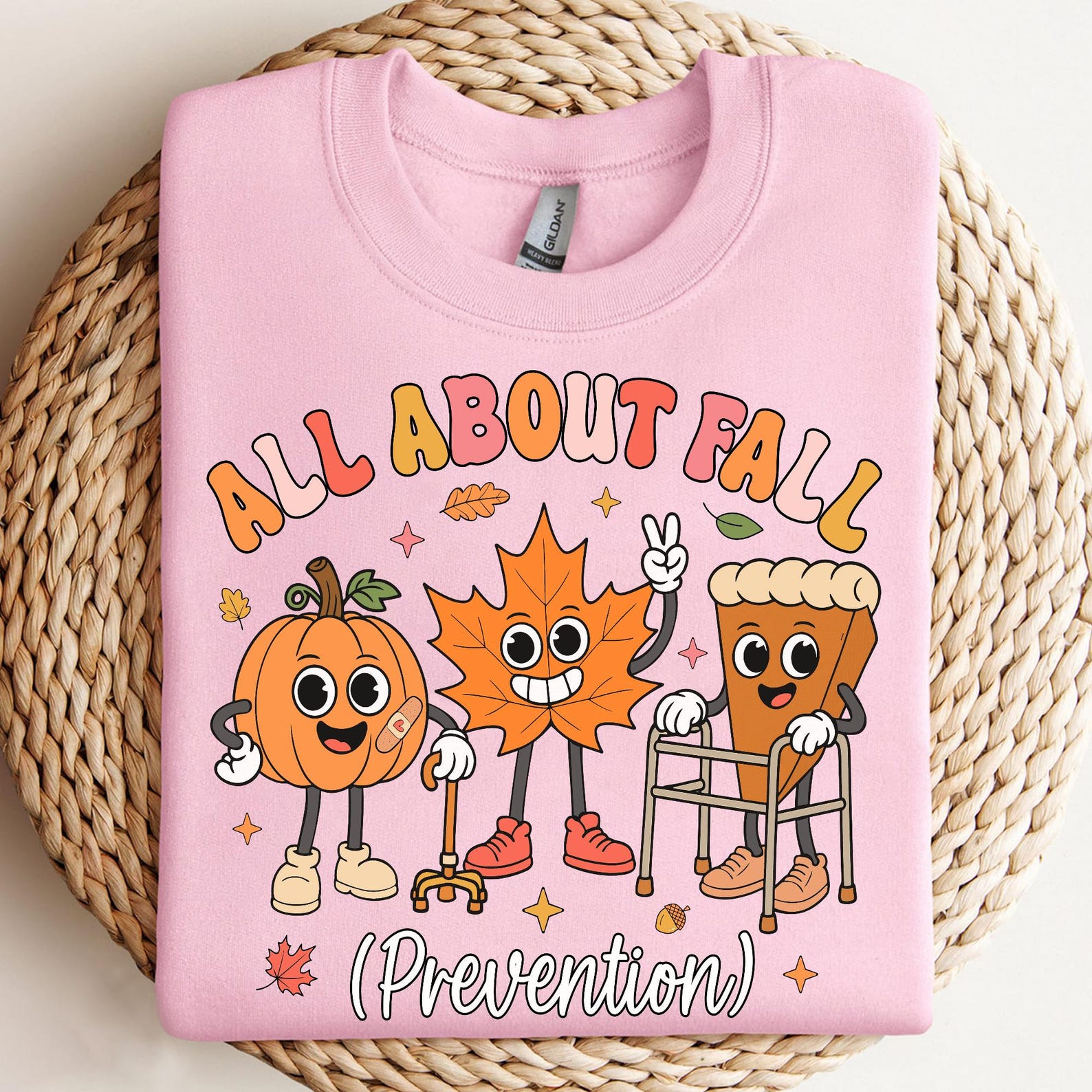 All About Fall Prevention Png, Thanksgiving Fall Nurse Shirt ...