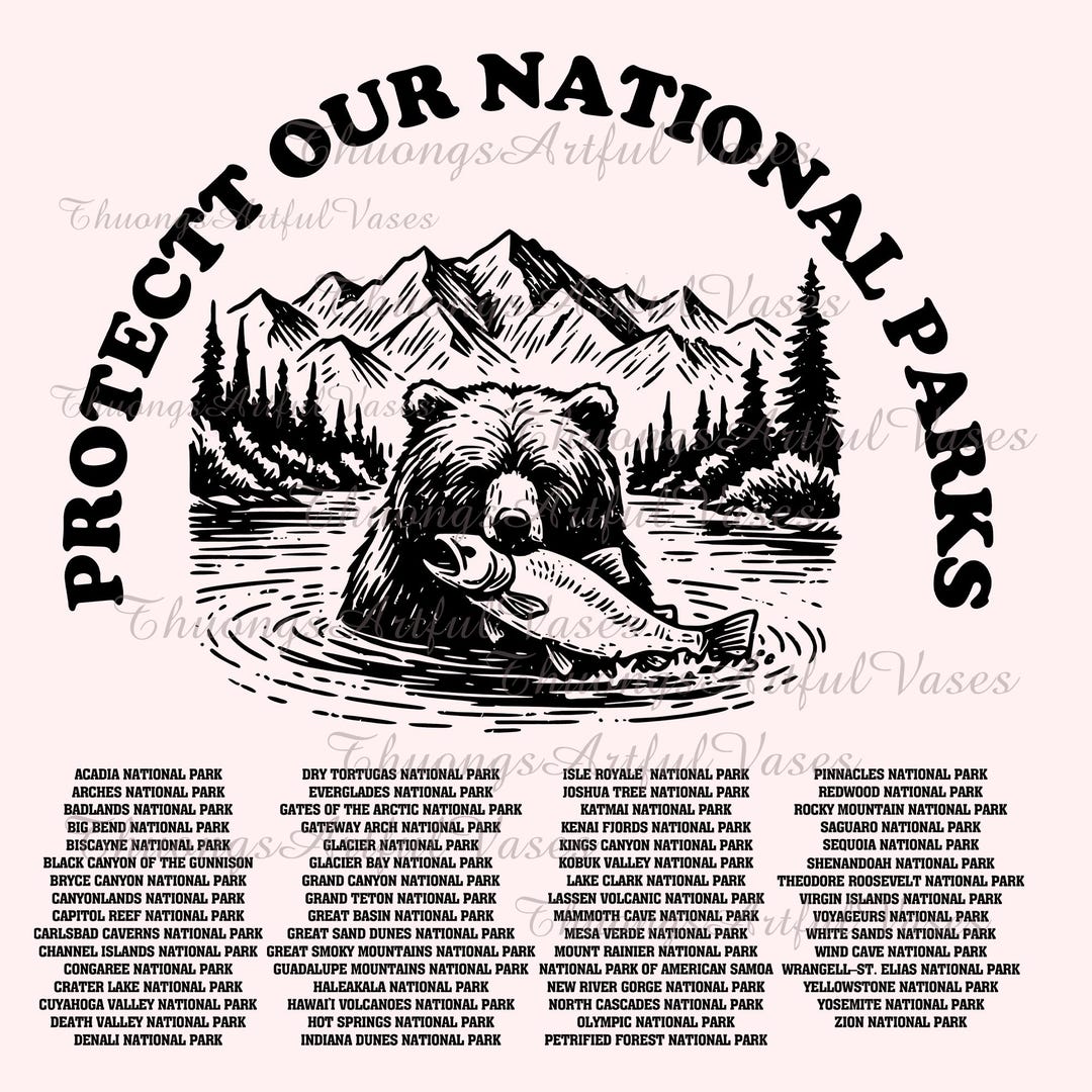 Support National Parks Png, US National Park Gifts, Camping Gift Nature ...