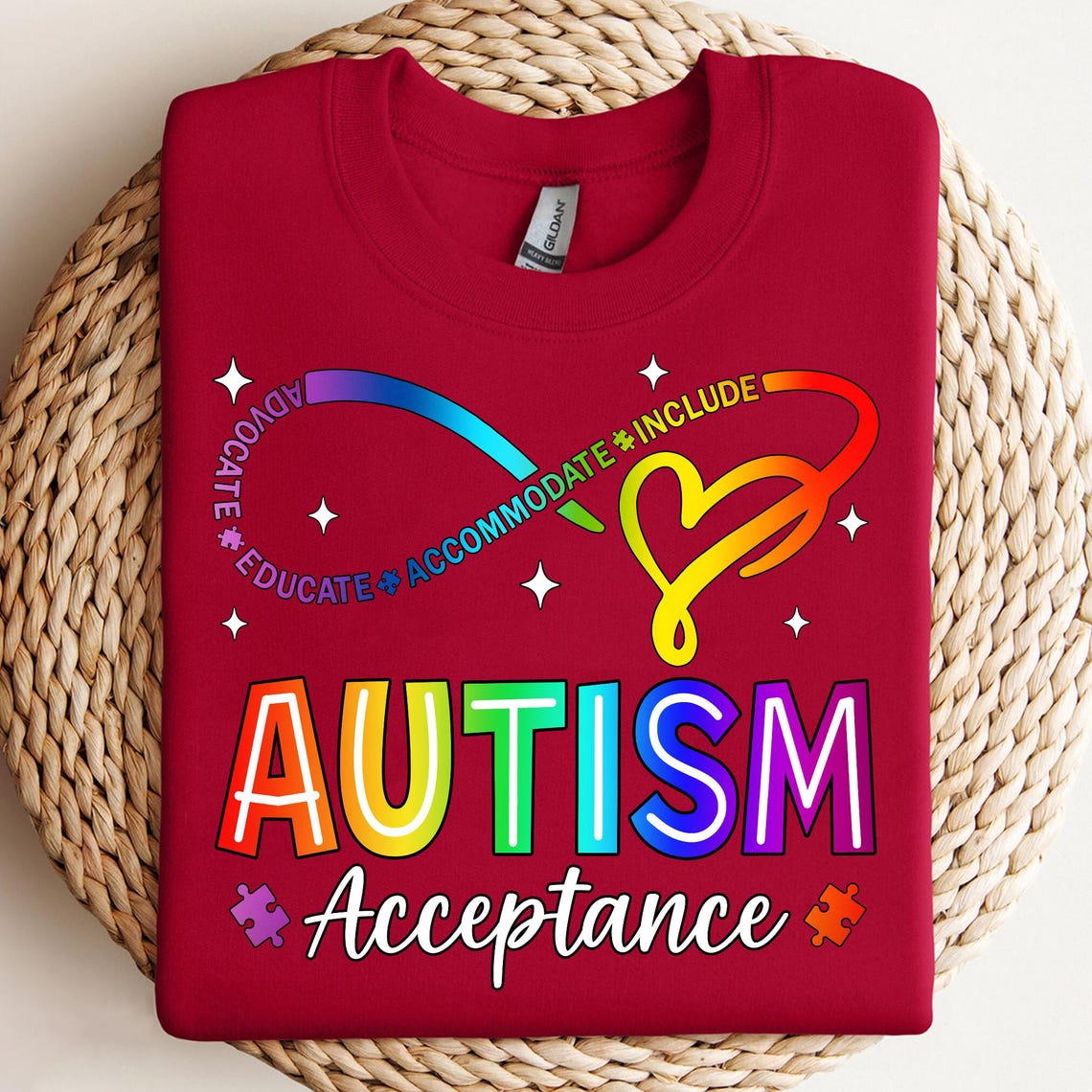 Autism Acceptance PNG, Autism Awareness Advocate Png, Special Education ...