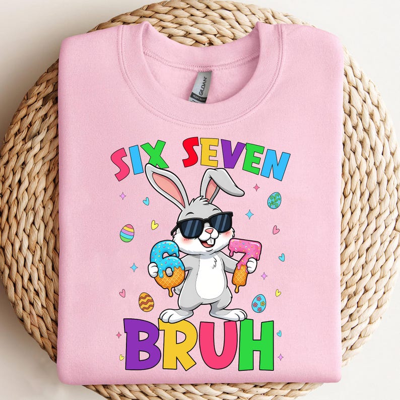 Happy Easter Day 67 Bunny PNG, Six Seven Easter Day, 67 Easter Egg Png ...