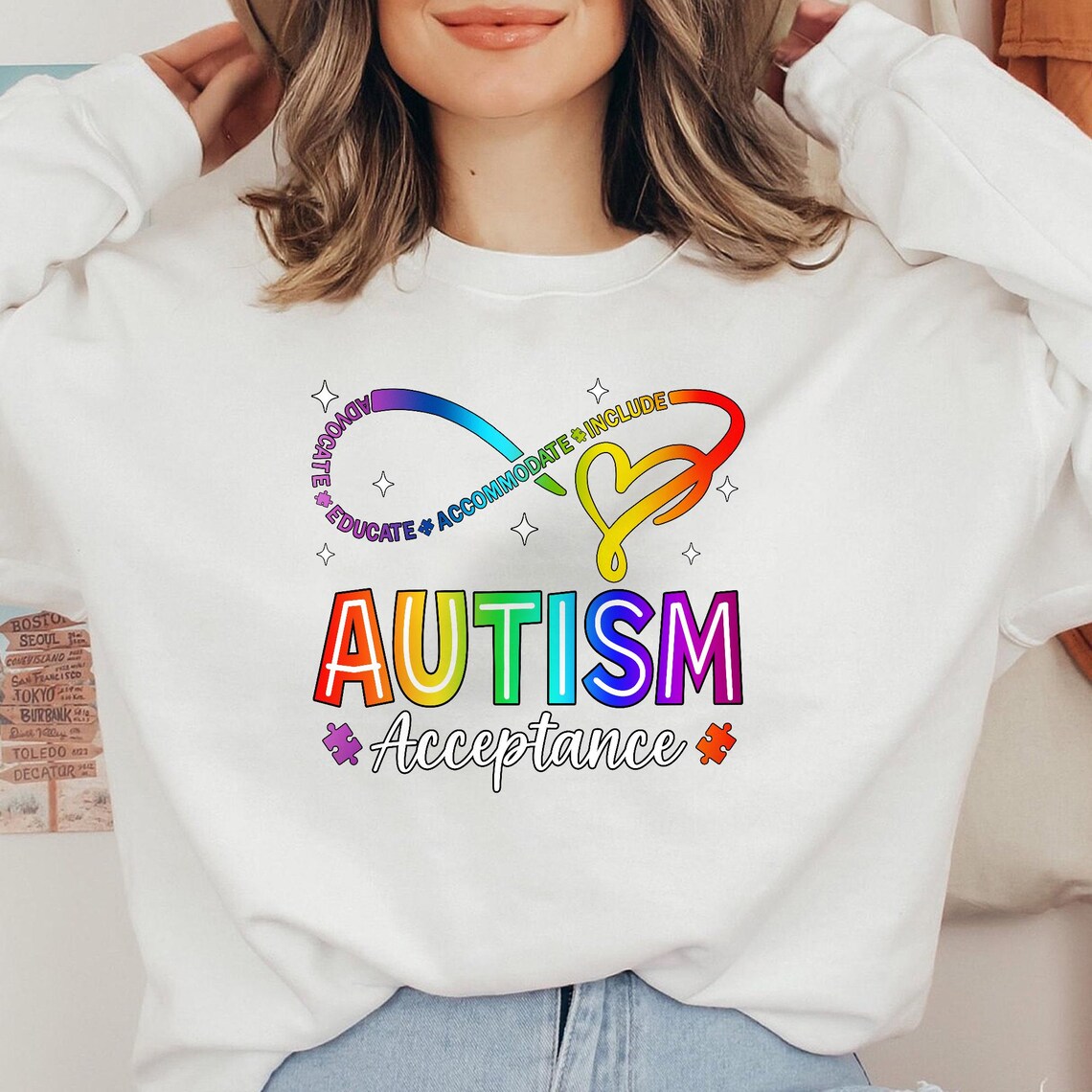 Autism Acceptance PNG, Autism Awareness Advocate Png, Special Education ...