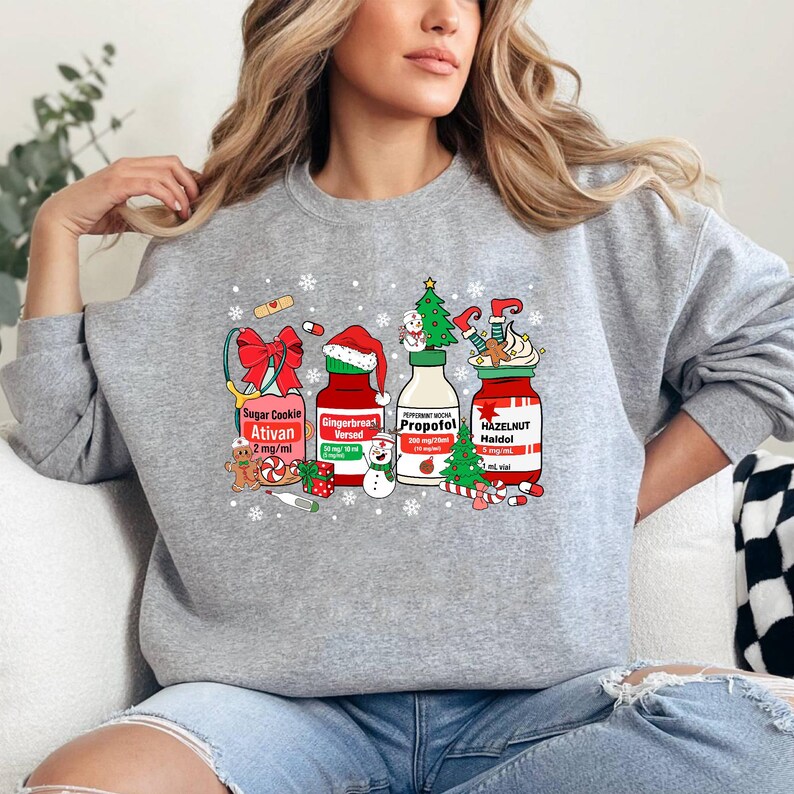 Peppermint Mocha Propofol PNG, Cute Christmas Nurse Png, Medical ...