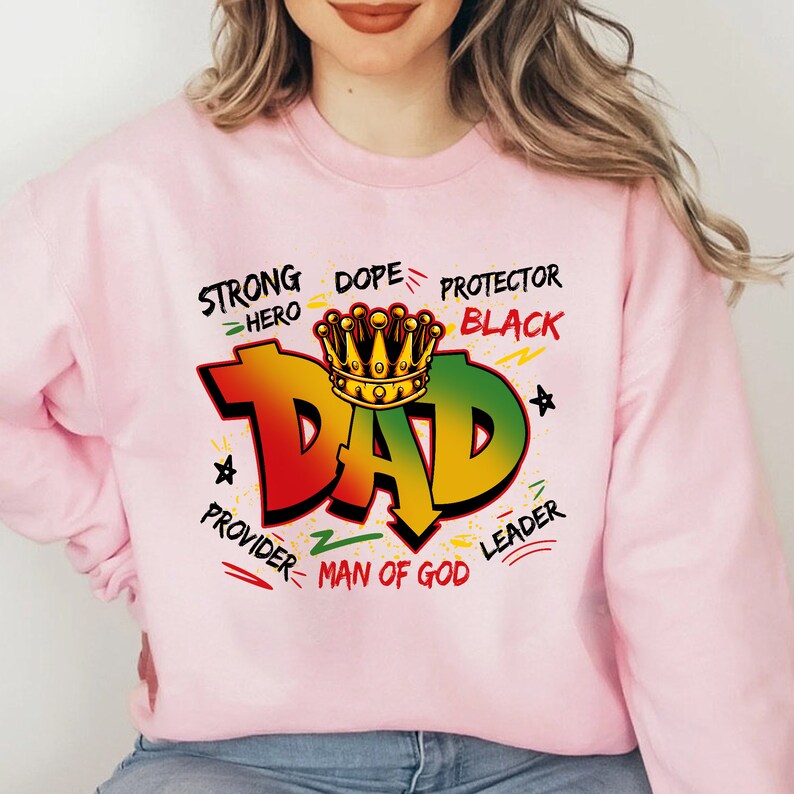 Juneteenth Dad Sublimation Design Png, Black Dad Graffiti Png ...