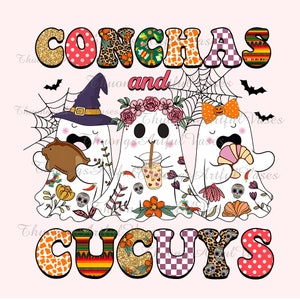 Conchas and Cucuys Mexican Ghost Png, Spooky Conchas Png, Mexican Ghost ...