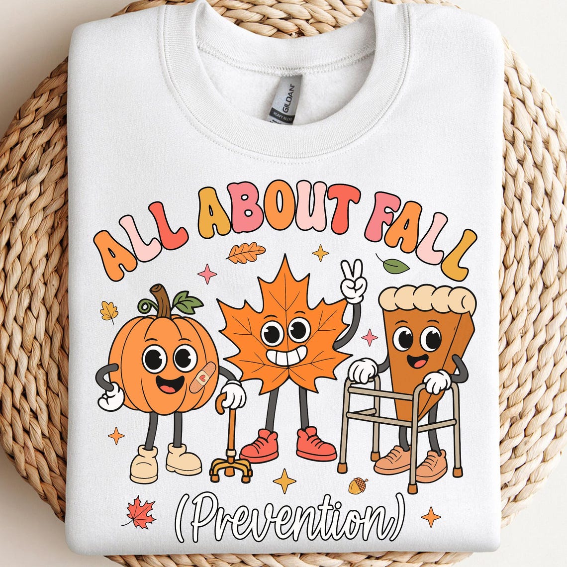 All About Fall Prevention Png, Thanksgiving Fall Nurse Shirt ...
