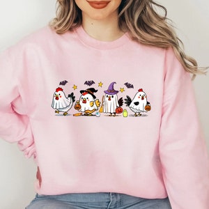 Halloween Chicken Png Svg, Ghost Chickens Png, Western Halloween Png ...