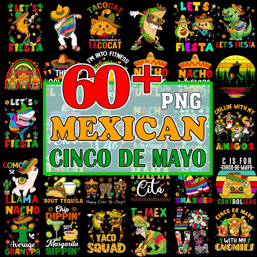 60+ Mexican Bundle Png, Cinco De Mayo Png Bundle, Mama Cita, Cinco De ...