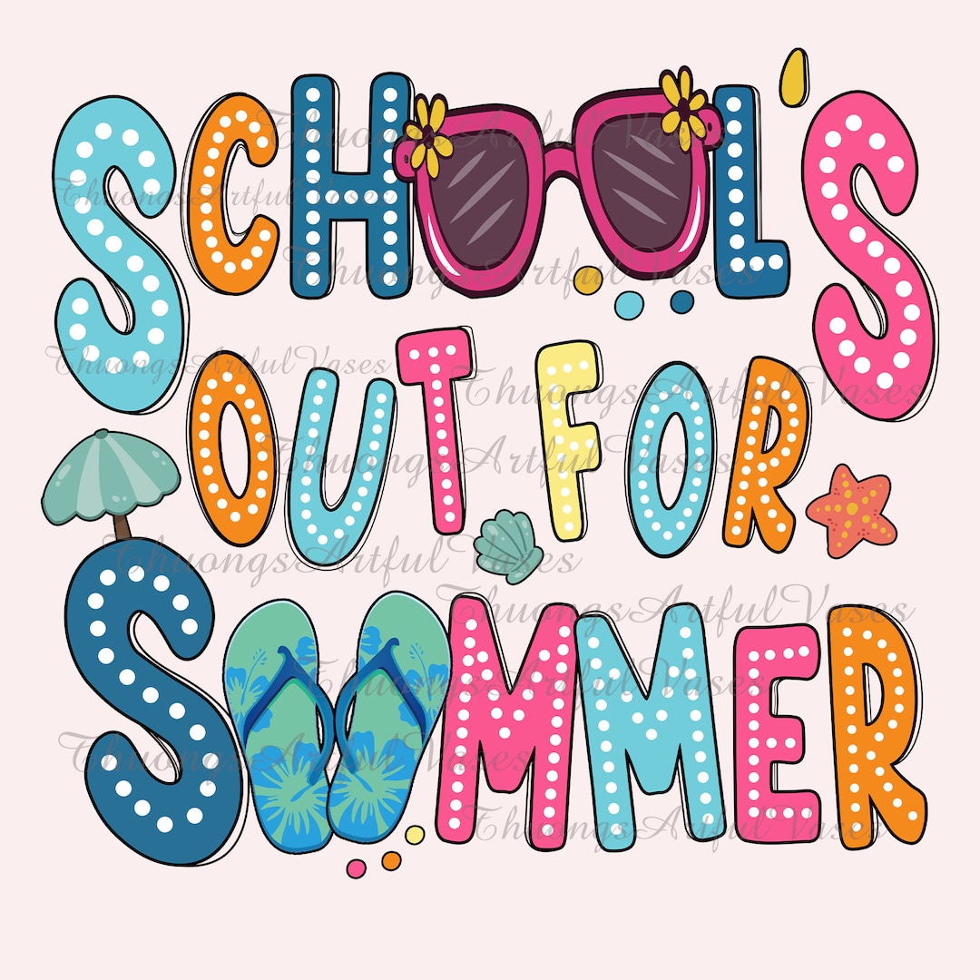 Last Day of School Retro Schools Out for Summer Teacher PNG, Peace Out ...