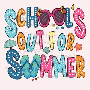 Last Day of School Retro Schools Out for Summer Teacher PNG, Peace Out ...