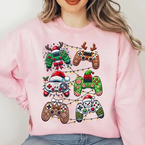 Christmas Controller Gaming Png, Christmas Gamer Png, Santa Hat Video ...