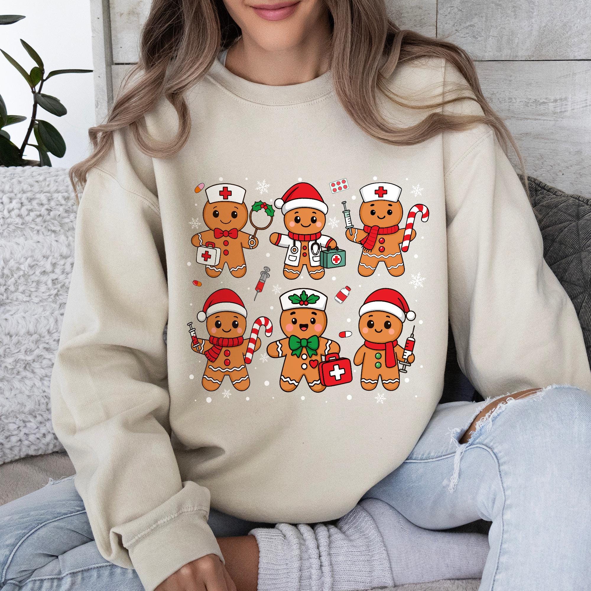 Did You Try Icing It PNG, Funny Gingerbread Christmas Shirt, Pain Scale ...