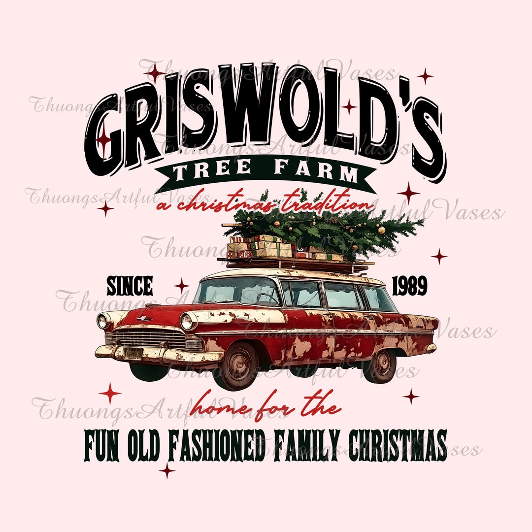 Griswold Christmas Tree Farm Since 1989 Png, Merry Christmas Png ...