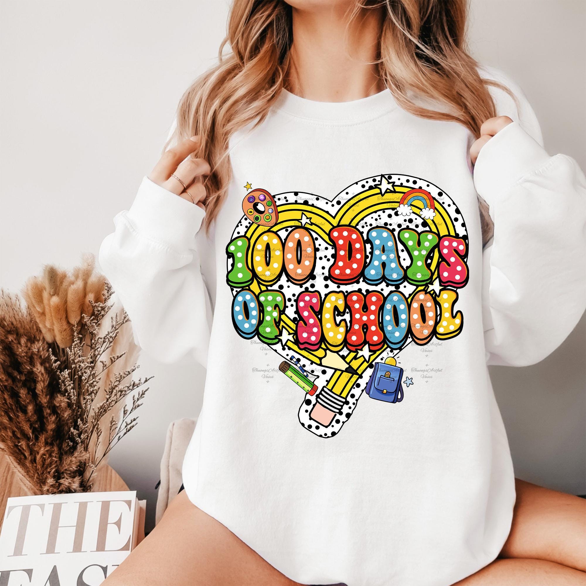 100 Days of School Dalmatian Png, 100 Days of School Png, I Survived ...