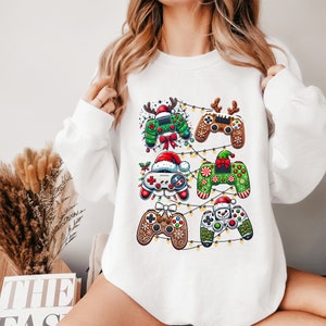 Christmas Controller Gaming Png, Christmas Gamer Png, Santa Hat Video ...