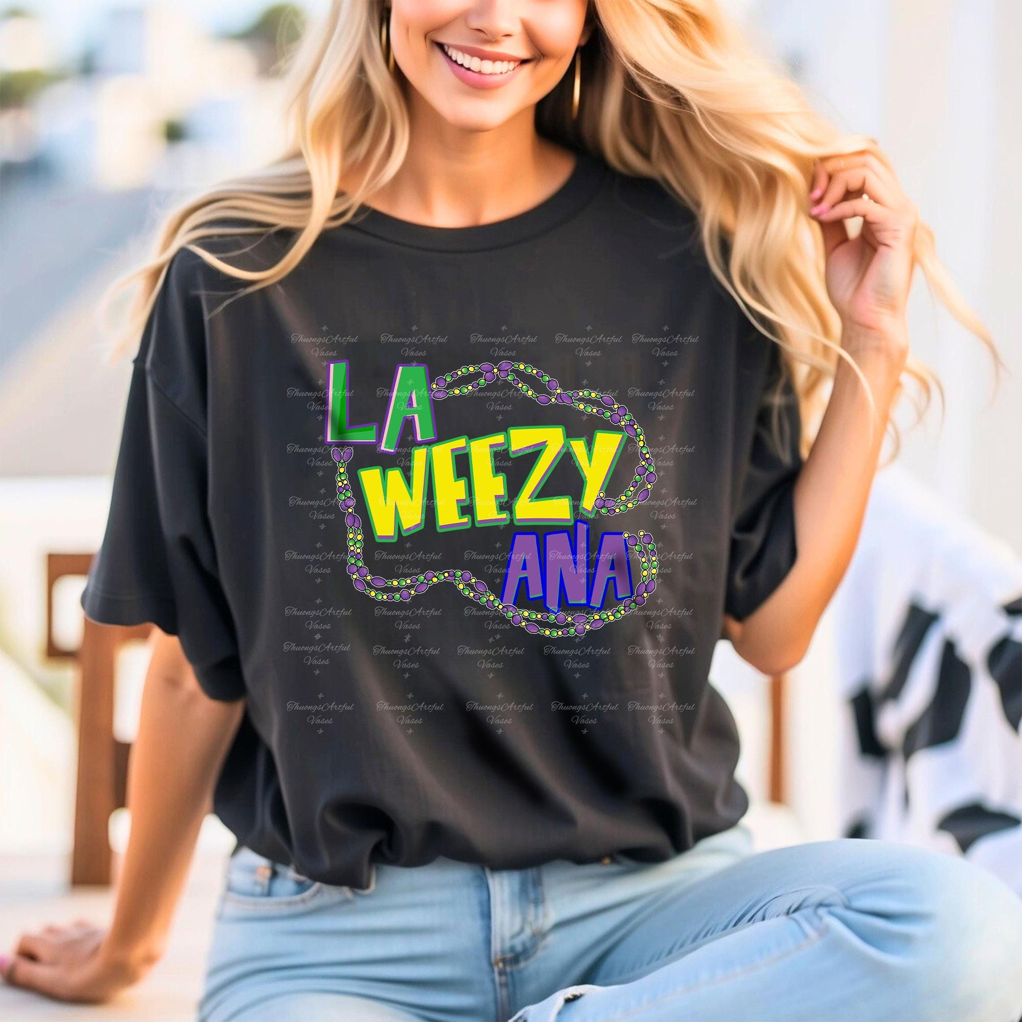 La Weezy Ana Mardi Gras Png, Fat Tuesday Png, Mardi Gras Beads Wine ...